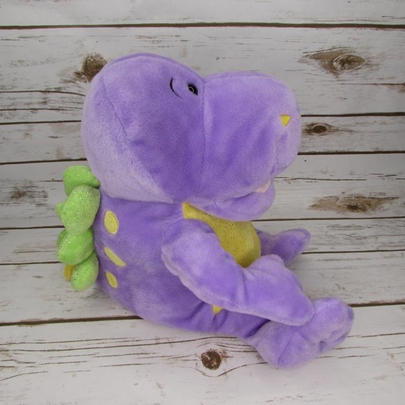 GANZ | Toys | Frolicky Fossils Purple Dinosaur Hand Puppet 1 | Poshmark